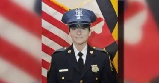 Baltimore County police wear badges to honor Officer Amy Caprio, killed ...