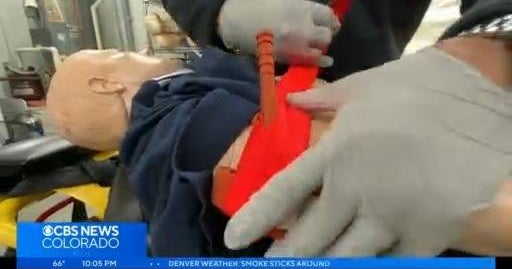 EMS worker creates props to help educate trainees - CBS Colorado
