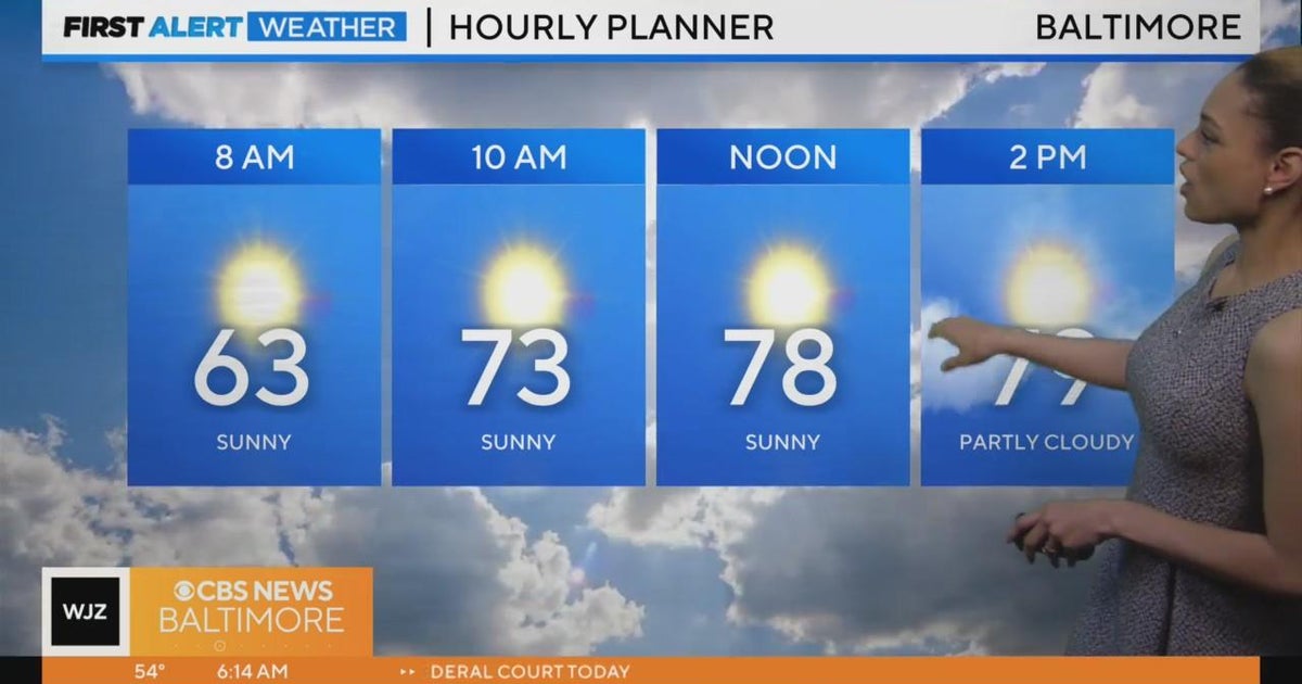Meteorologist Abigail Degler has your Monday morning forecast - CBS ...