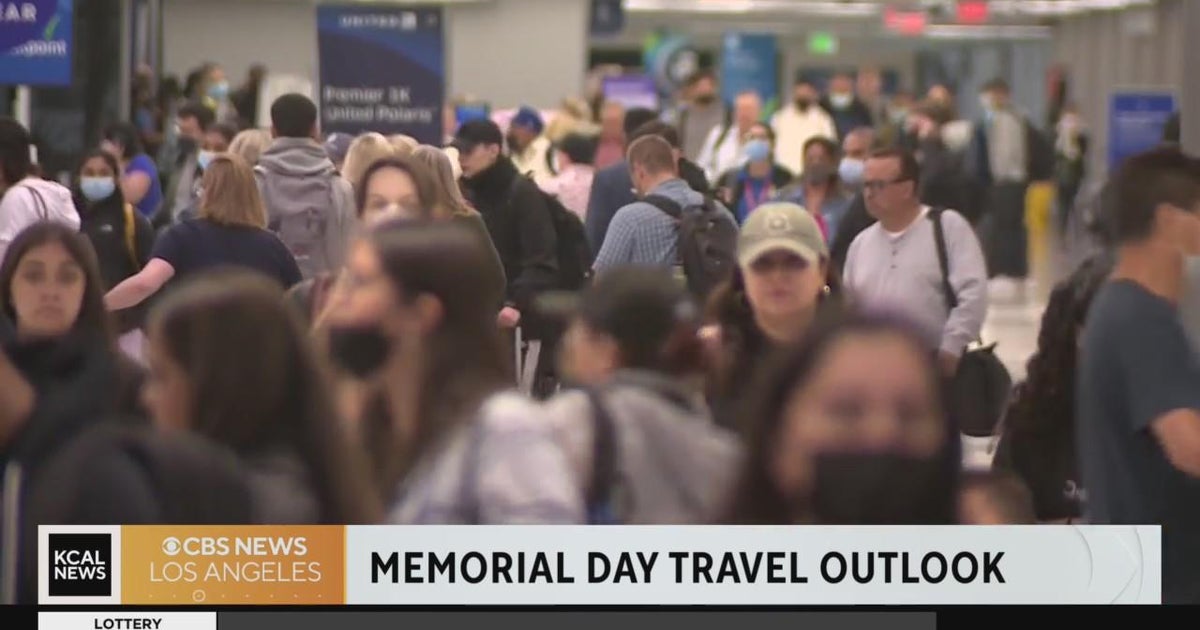 LAX Memorial Day travel outlook - CBS Los Angeles