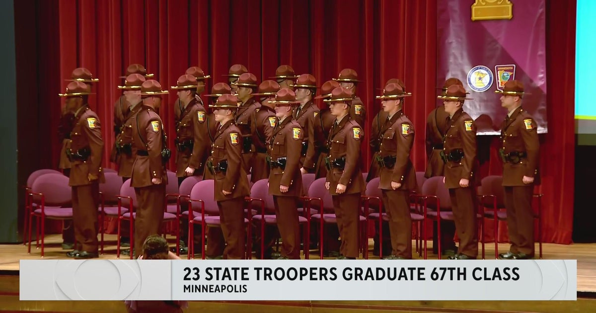 Minnesota State Patrol celebrates graduation of 23 troopers - CBS Minnesota