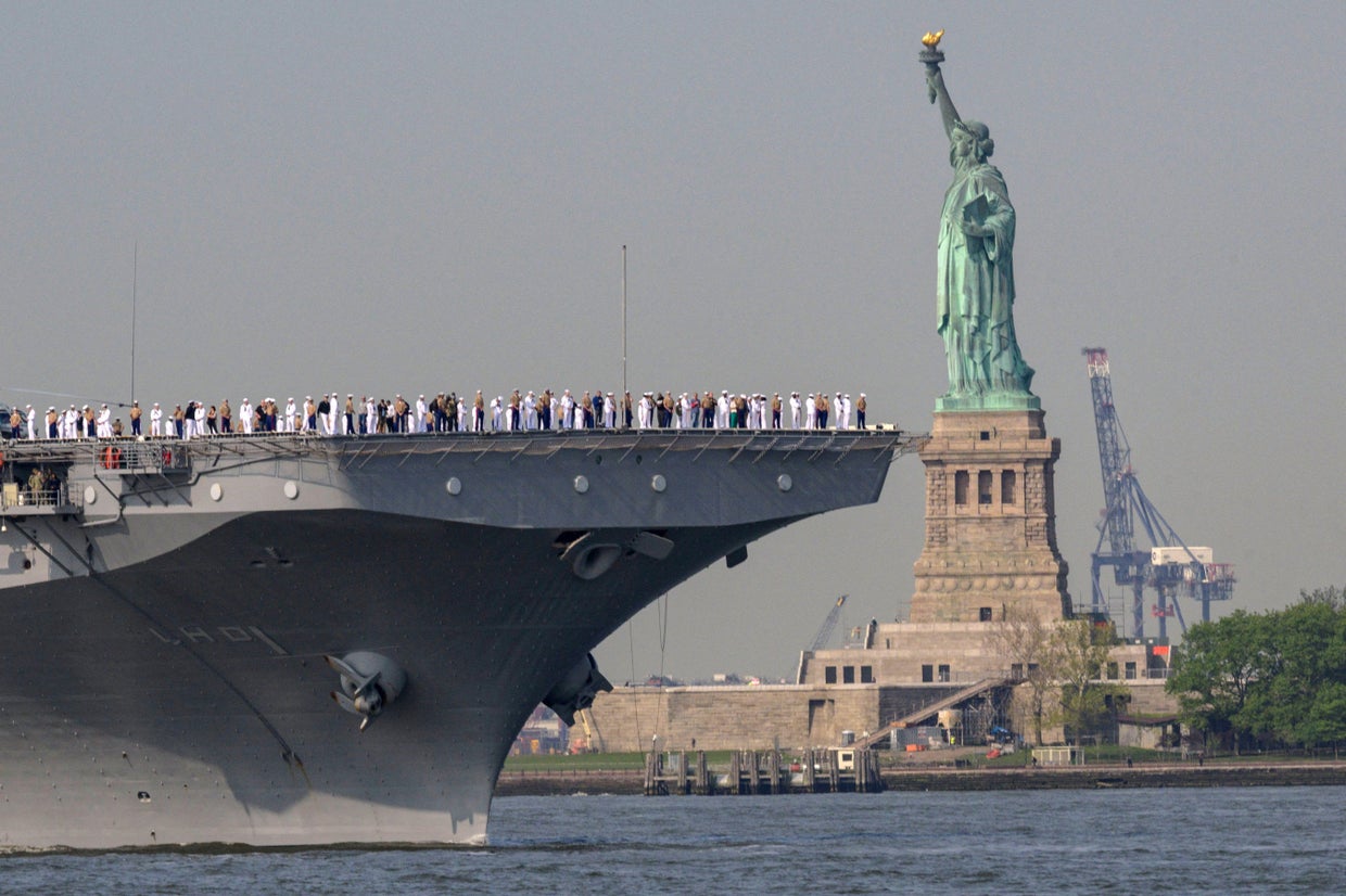 Fleet Week rolls into NYC with Parade of Ships