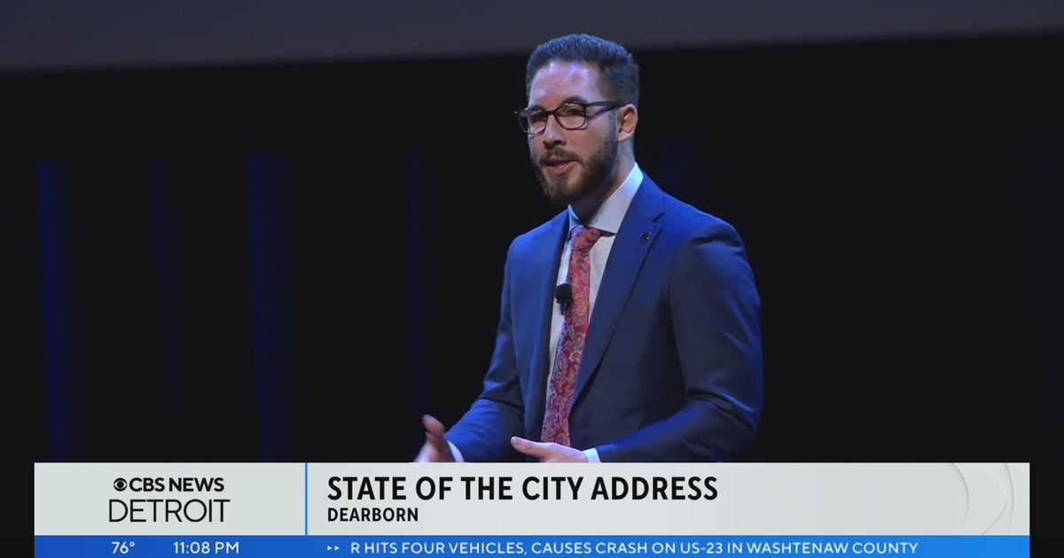 Dearborn mayor delivers first State of the City address - CBS Detroit