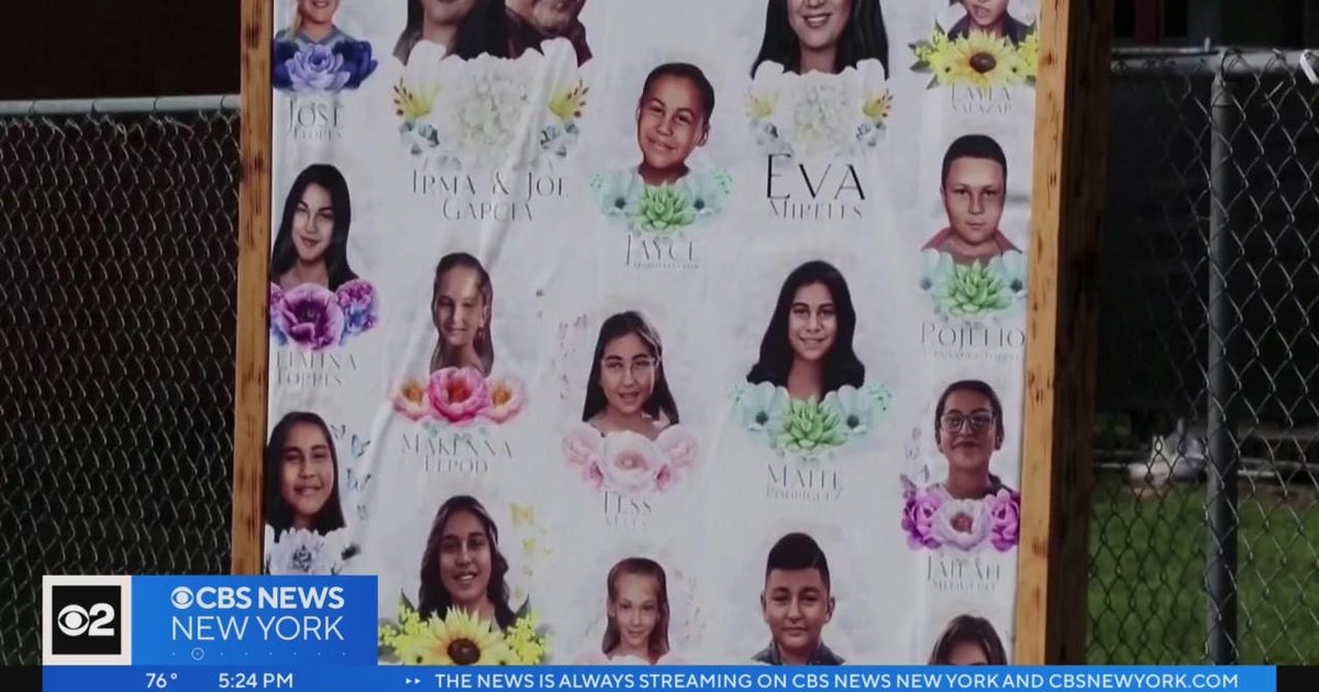 Uvalde, Texas marks one year since horrific school shooting - CBS New York