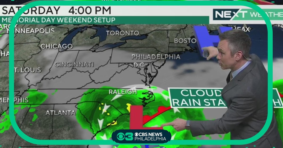 NEXT Weather: Tracking the rain line - CBS Philadelphia