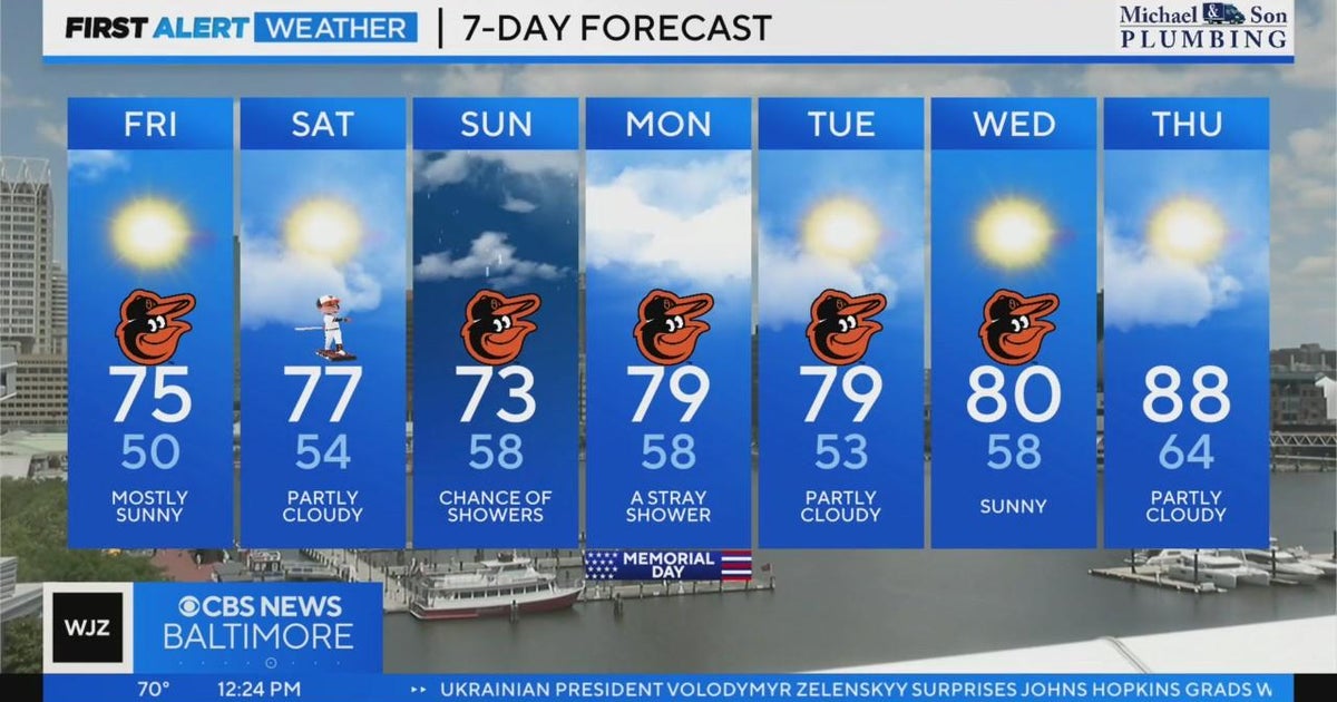 Meteorologist Tim Williams has your Friday afternoon forecast 05/26 ...