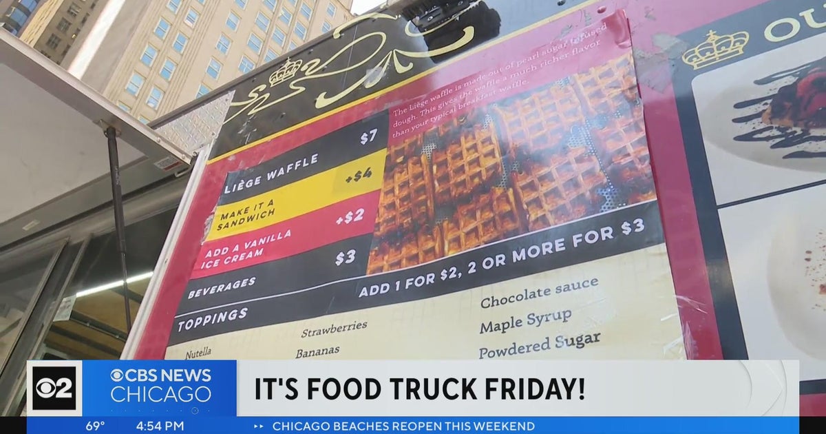Food Truck Friday: Marie Saavedra reviews All Belgium - CBS Chicago