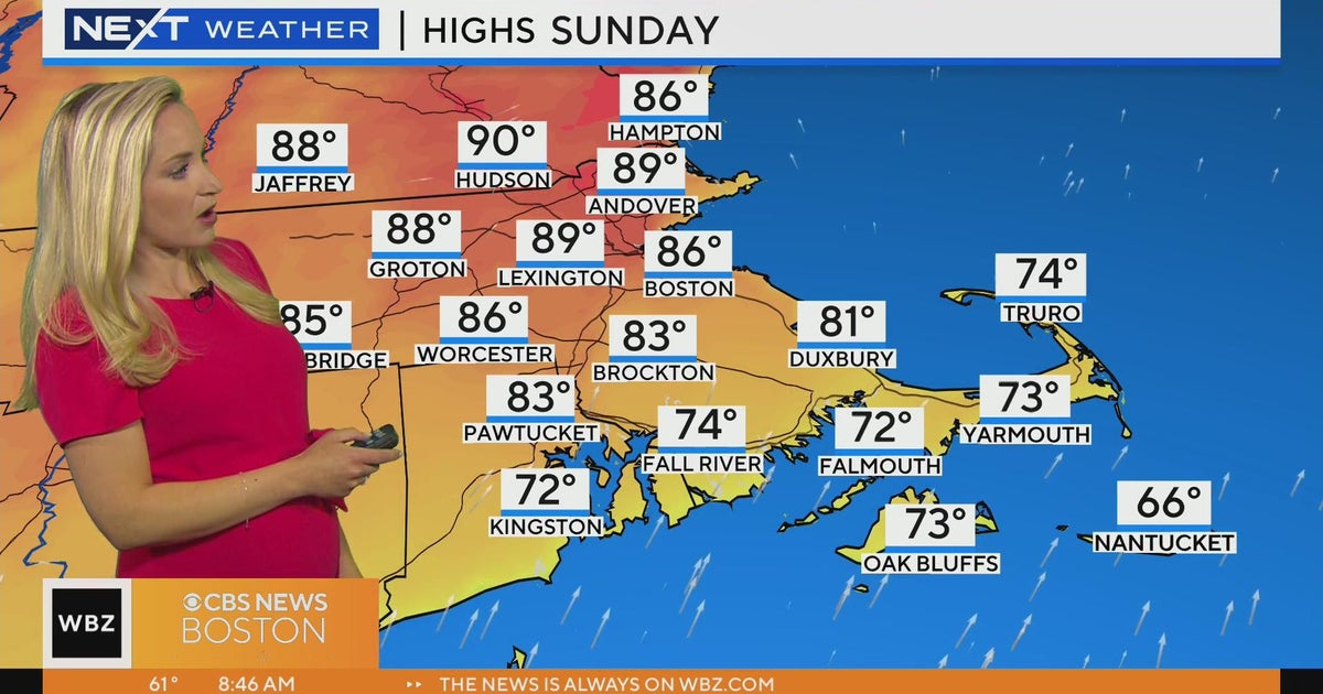Next Weather: WBZ morning forecast for May 27 - CBS Boston