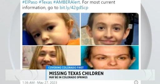 CBI warns 4 missing Texas children may be in Colorado Springs - CBS ...