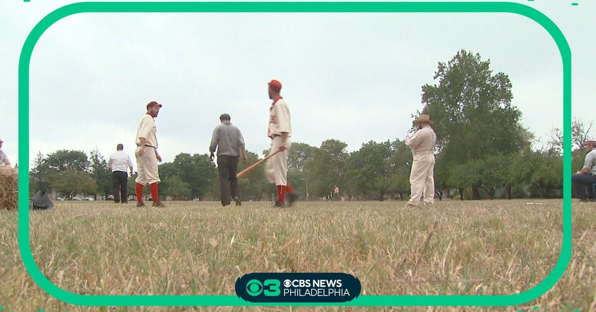 Vintage baseball returns to Pickering Field in Newtown - CBS Philadelphia