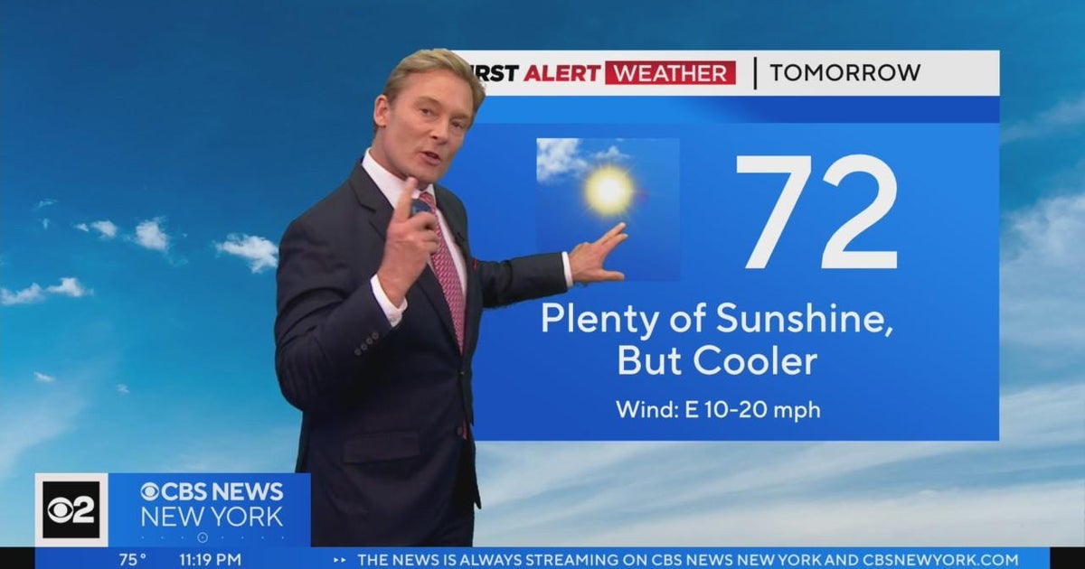 First Alert Weather: CBS2's Monday night update - 5/29/23 - CBS New York