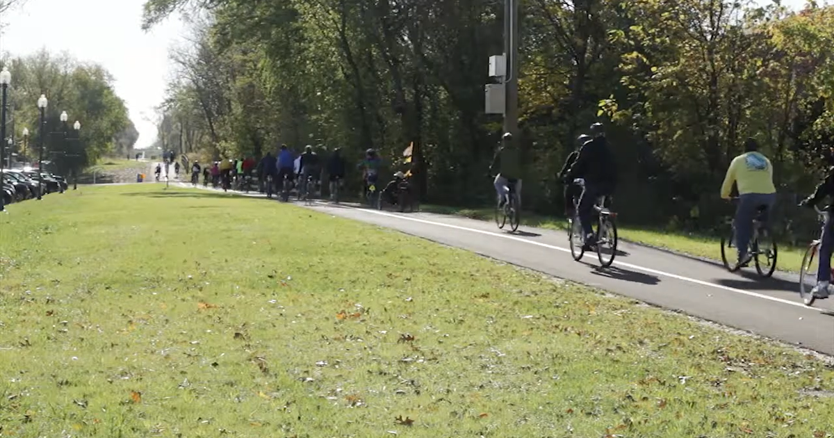 Pennsy Greenway Trail extension opens - CBS Chicago