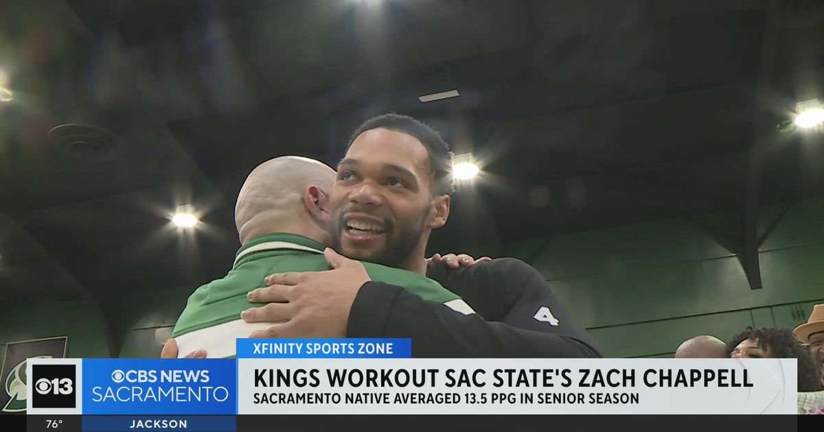 Kings work out Sac State's Zach Chappell - CBS Sacramento