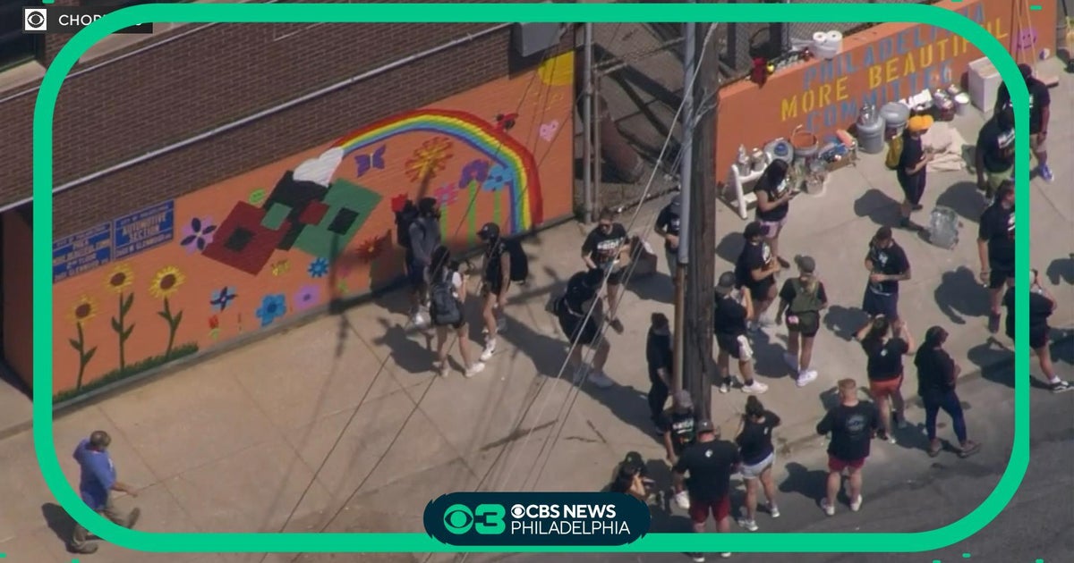 2 new Philadelphia murals celebrate Pride Month - CBS Philadelphia