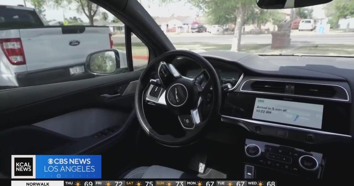 Rideshare company to introduce driverless cars in Los Angeles - CBS Los ...