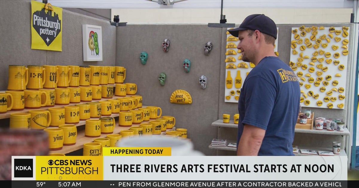 Three Rivers Arts Fest kicks off this weekend - CBS Pittsburgh