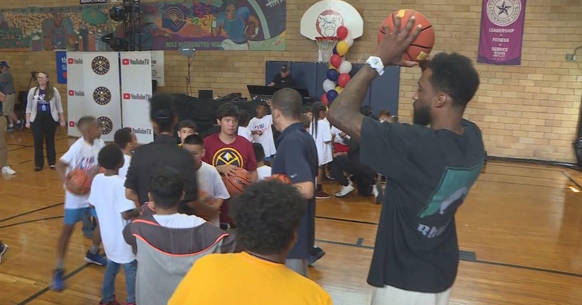 Nuggets players donate team-themed STEM center to Arthur E. Johnson ...