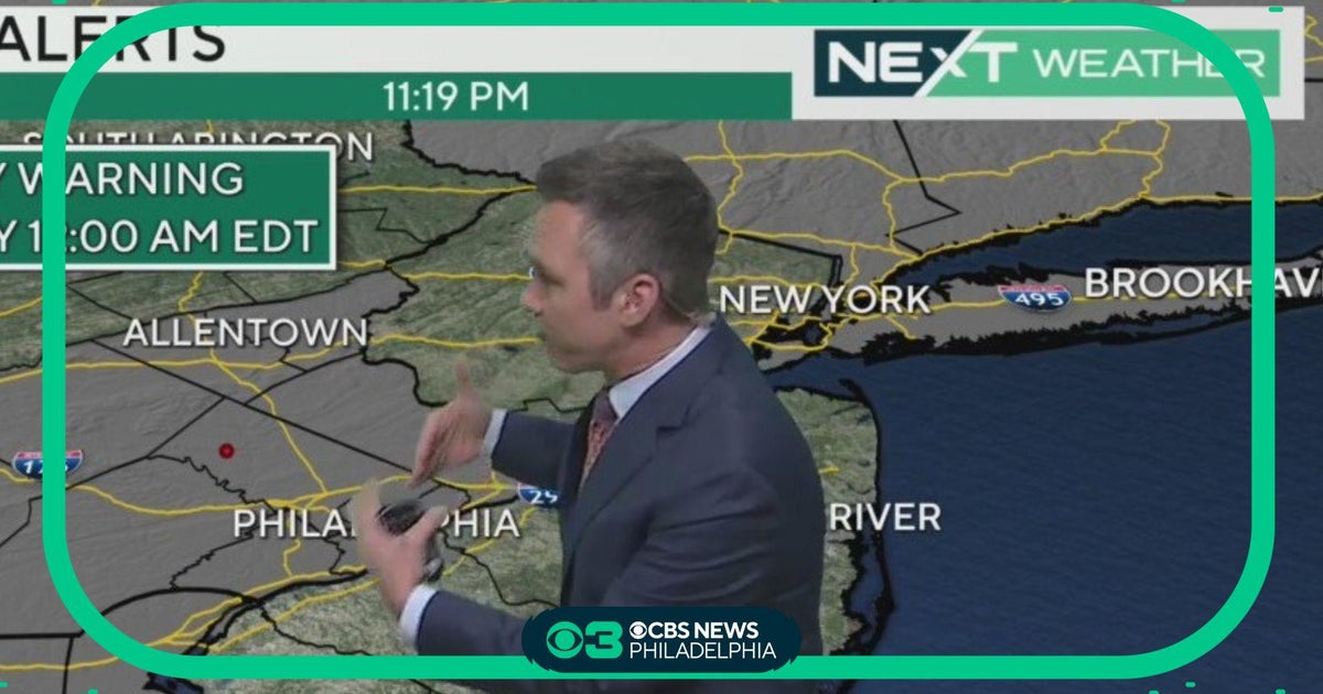 NEXT Weather: Dry conditions continue in Philly region - CBS Philadelphia
