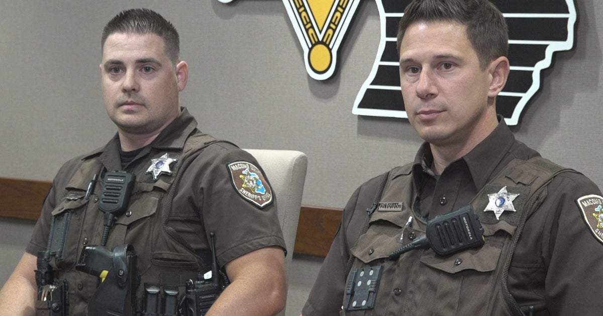 Macomb County deputies rescue toddler who fell into swimming pool - CBS Detroit