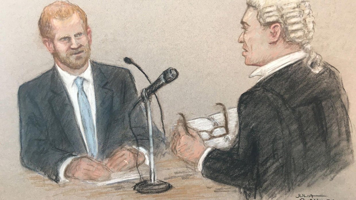 Key moments from Prince Harry's testimony in court