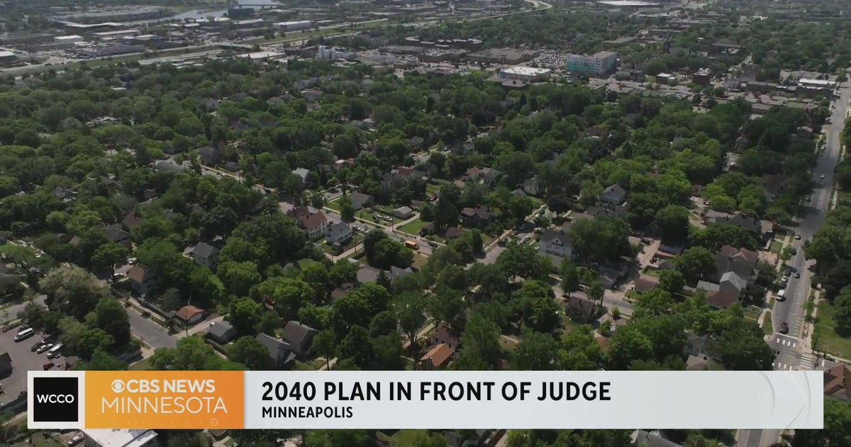 Minneapolis' 2040 plan goes back to court - CBS Minnesota