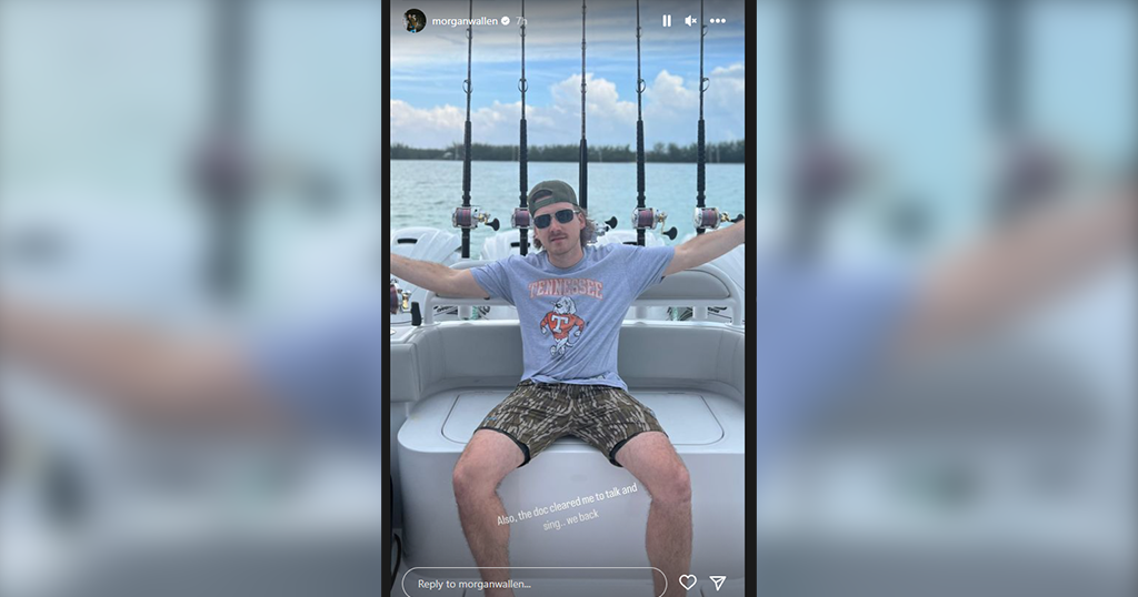 Morgan Wallen cleared to begin singing after several weeks of vocal ...