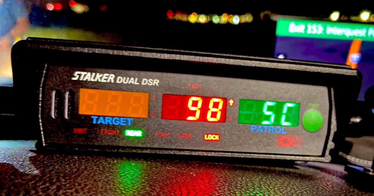Colorado driver pulled over for going 98 mph in 65 mph zone - CBS Colorado