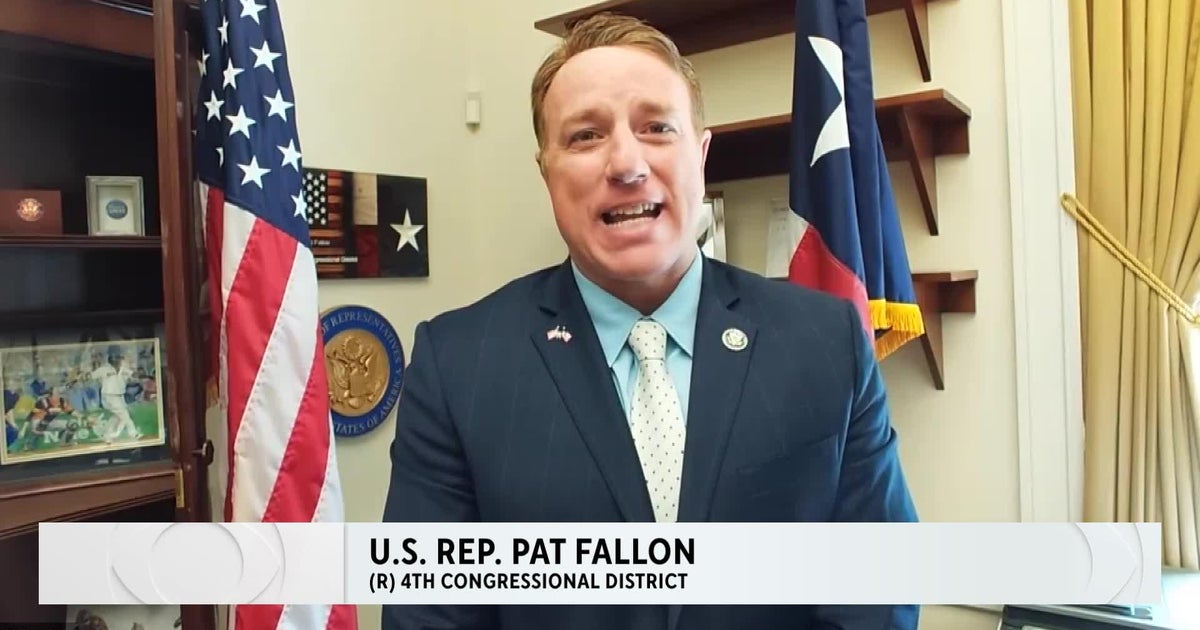 Jack Fink talks with Congressman Pat Fallon - CBS Texas