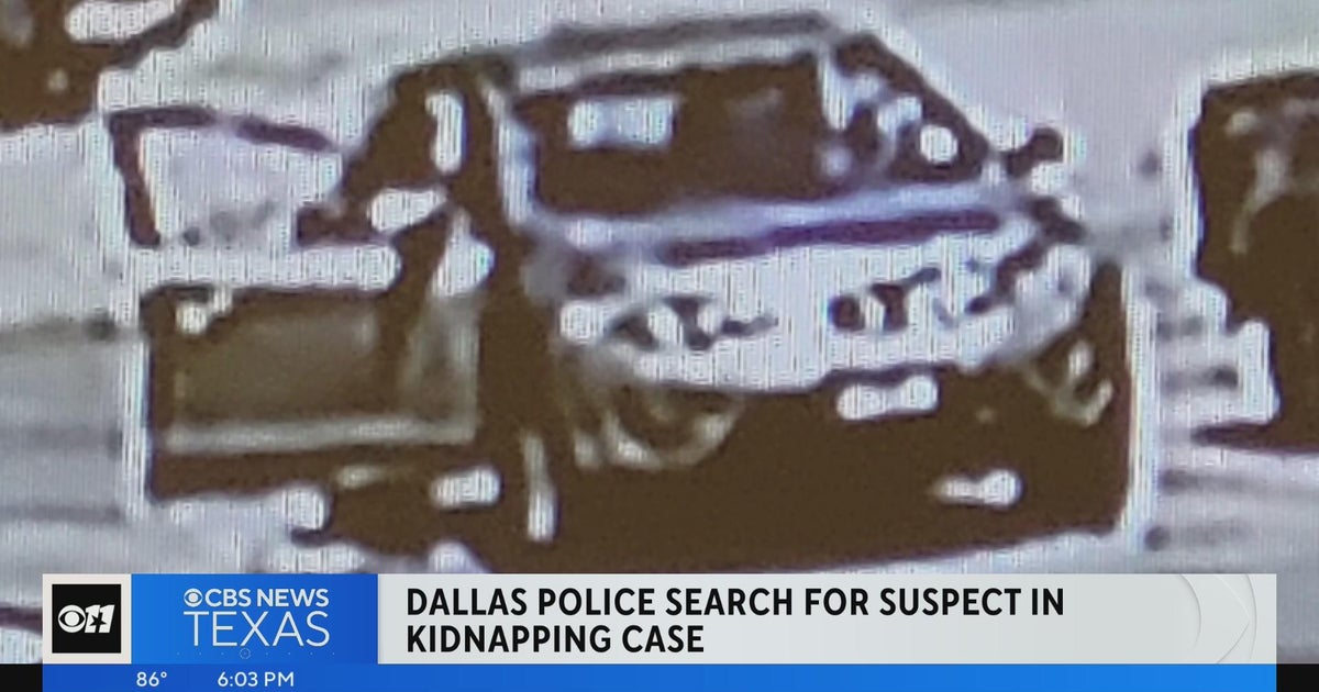 Dallas police search for kidnapping suspect - CBS Texas