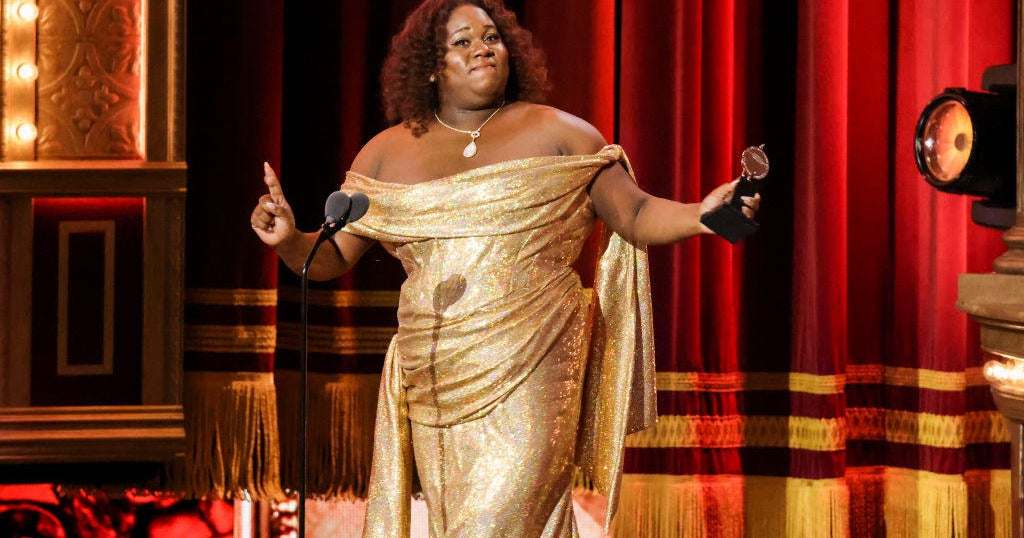 Alex Newell's historic Tony Award win "surreal" for friend of Lynn ...