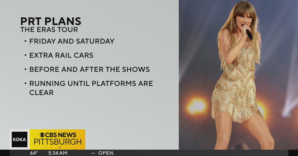 PRT to run extra rail cars for this weekend's Taylor Swift concerts ...