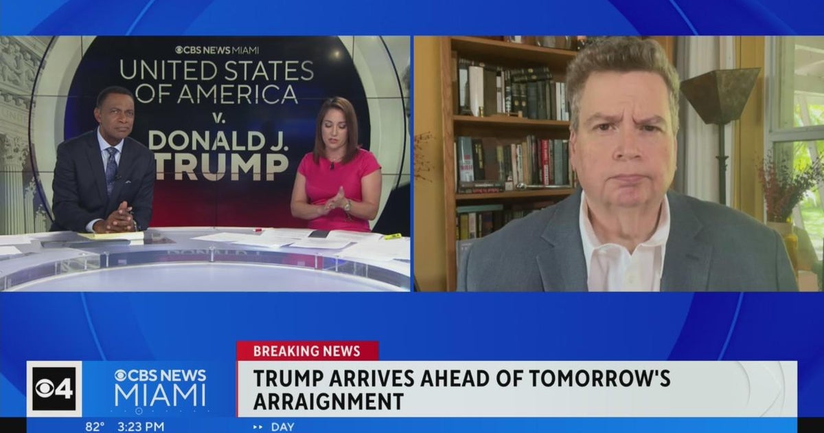 CBS News Miami's Jim DeFede on Trump's arraignment - CBS Miami