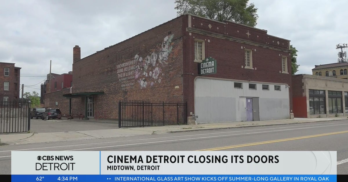 Cinema Detroit closing, starting pop-up screenings at UM-Dearborn - CBS ...