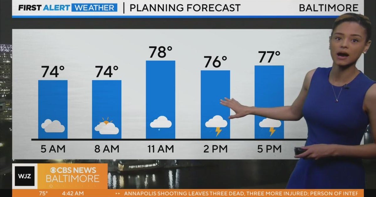 Meteorologist Abigail Degler has your Monday morning forecast - CBS ...