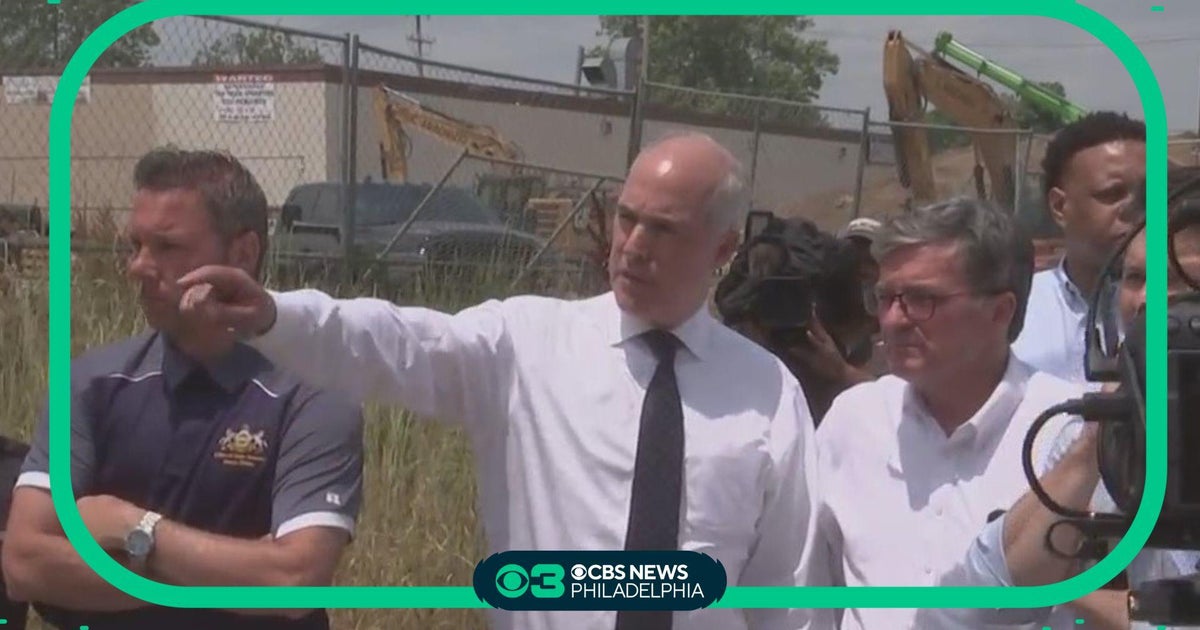 Sen. Bob Casey, Congressman Brendan Boyle visit aftermath of I-95 ...