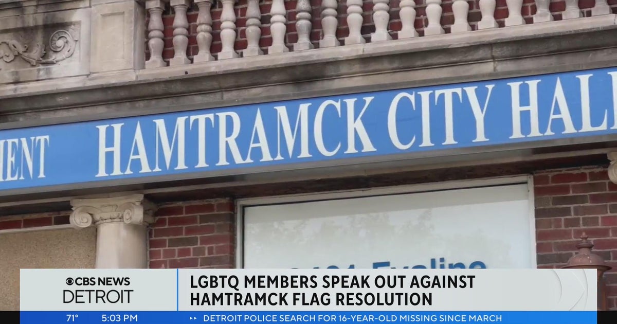 Hamtramck bans Pride flags on public property - CBS Detroit