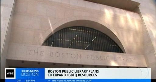Boston Public Library plans to expand LGBTQ resources - CBS Boston