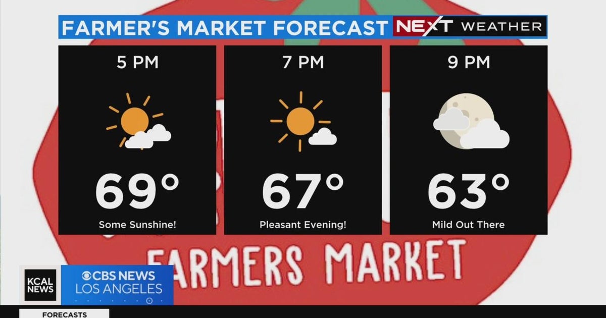 Olga Ospina's Weather Forecast from the Northridge Farmers Market - CBS ...