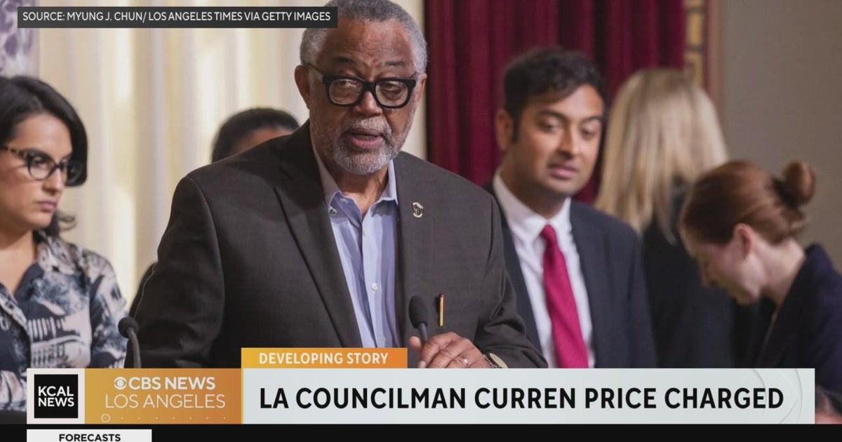 Arraignment date pending for LA City Councilman Curren Price - CBS Los ...