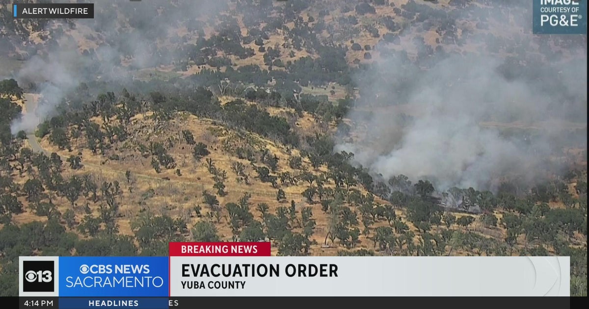 Crews battling wildfire in rural Yuba County foothills, evacuation ...