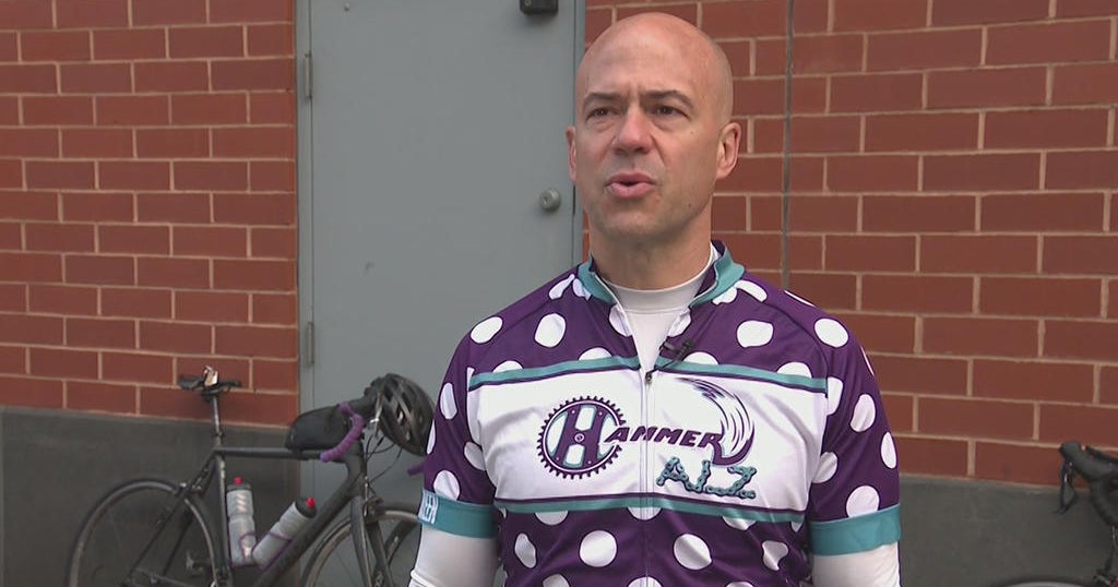 Man biking across Pa. to honor mother, raise money awareness for ...