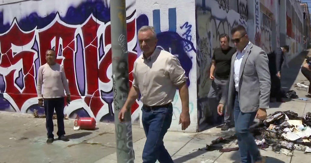 Robert F. Kennedy Jr. brings longshot presidential campaign to Bay Area ...