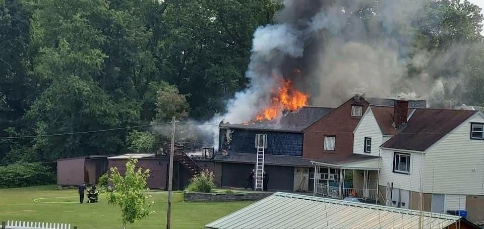 Fire rips through home in Lower Burrell - CBS Pittsburgh