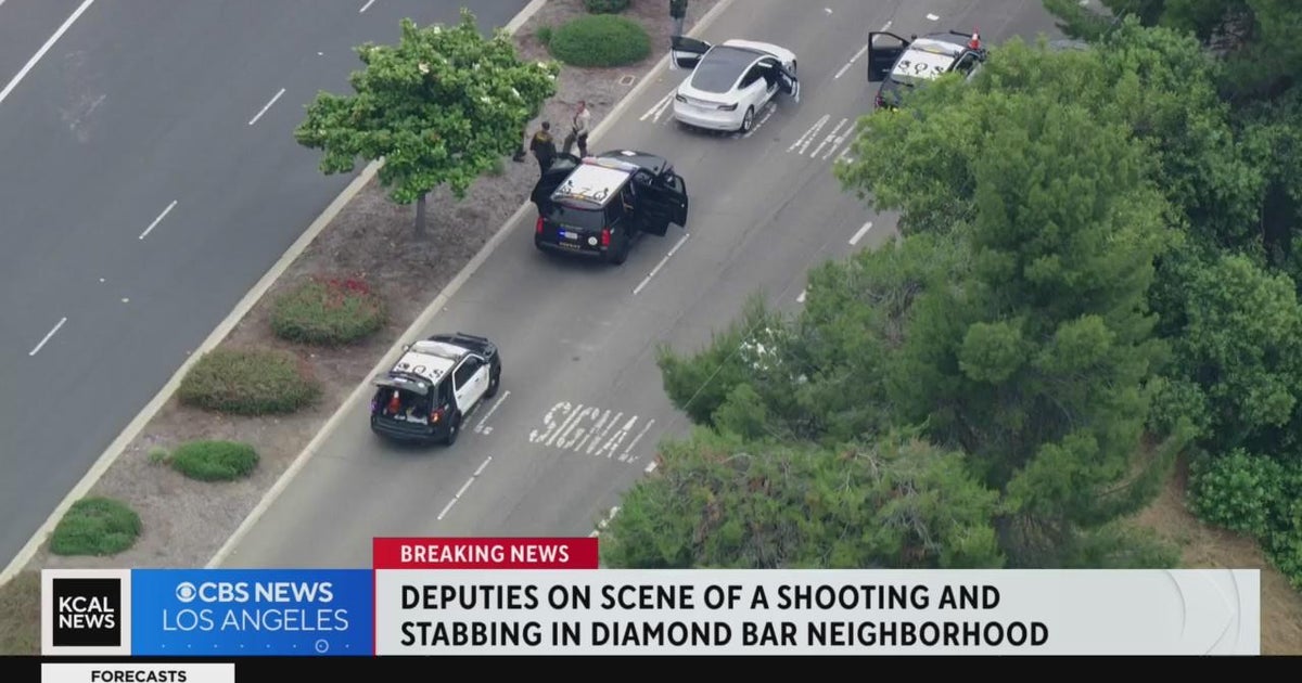 Shooting investigation in Diamond Bar neighborhood - CBS Los Angeles