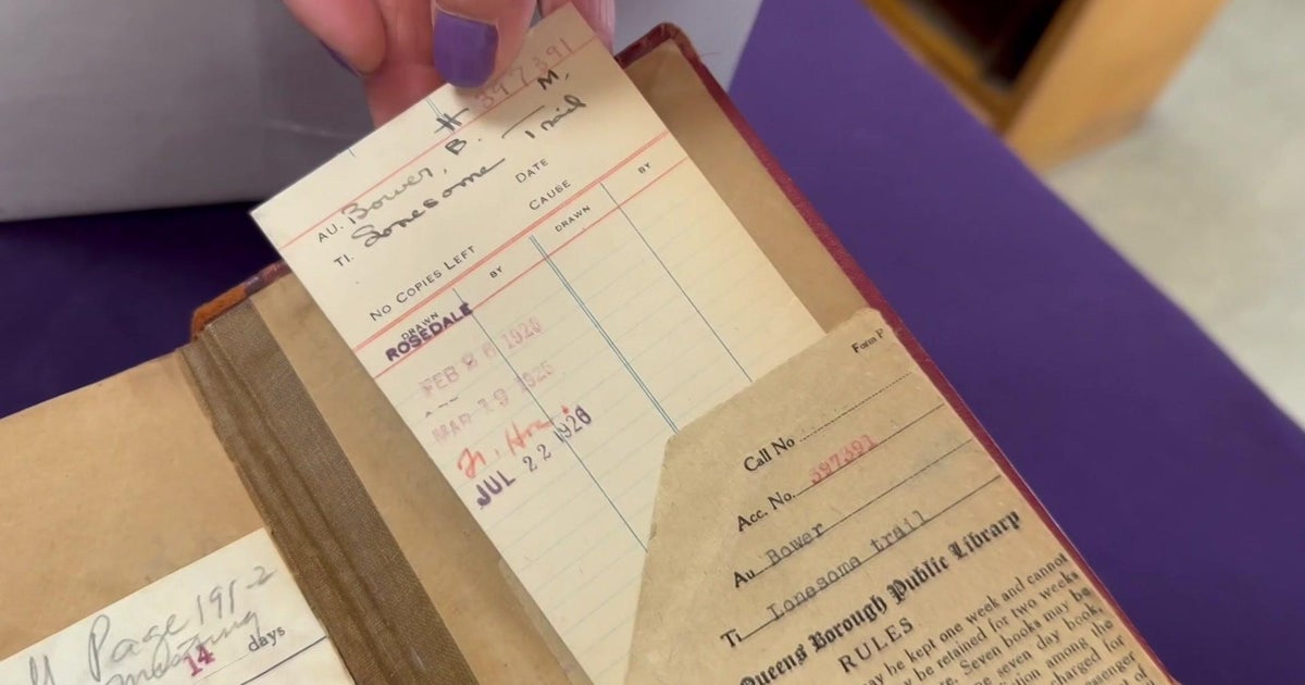 Book checked out of Queens Public Library in 1926 finally returned ...