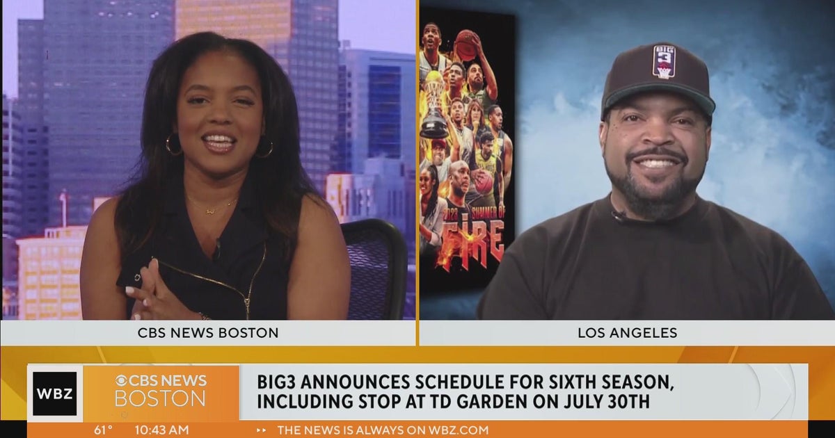 Ice Cube chats sixth season of Big3 Basketball and stop at TD Garden - CBS Boston