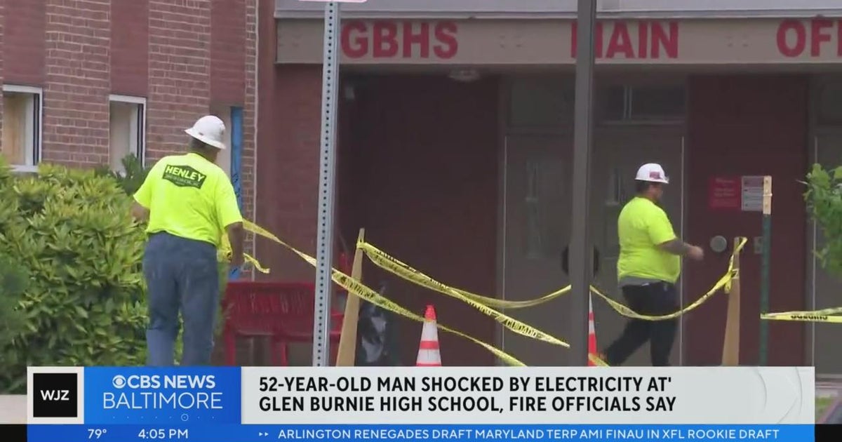 52-year-old man shocked by electricity at Glen Burnie High School, fire ...
