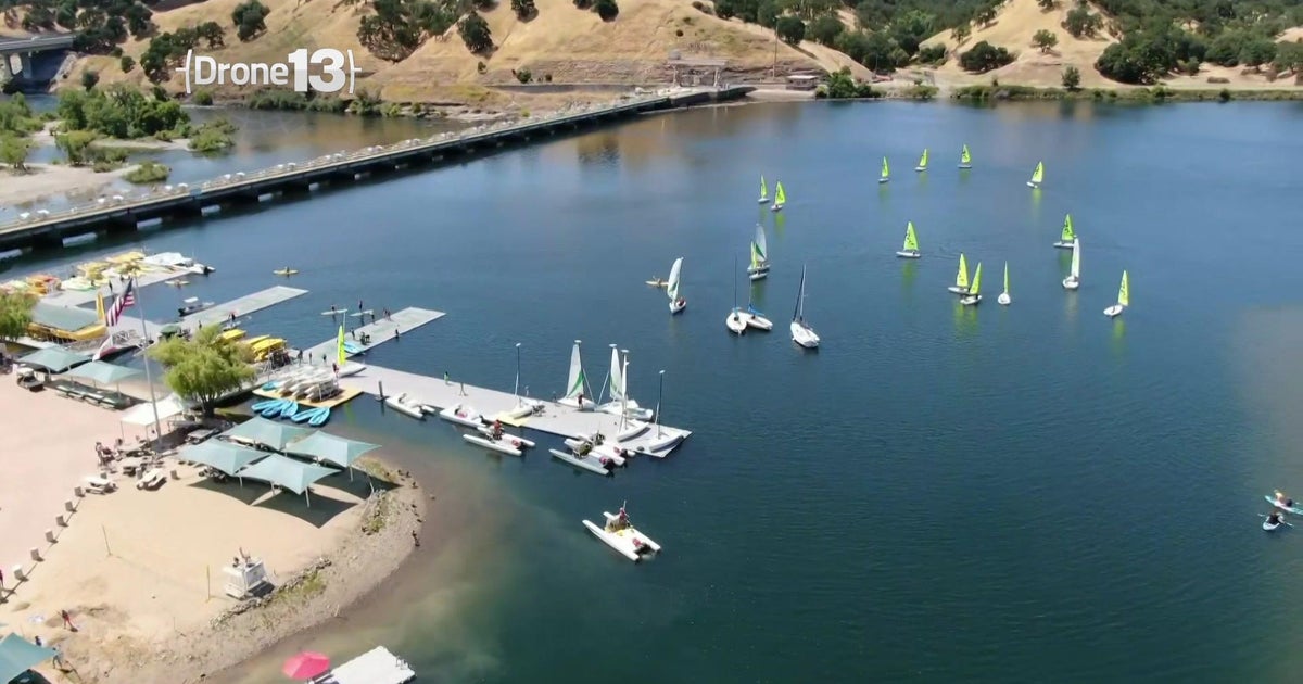 Drone13: Lake Natoma - CBS Sacramento