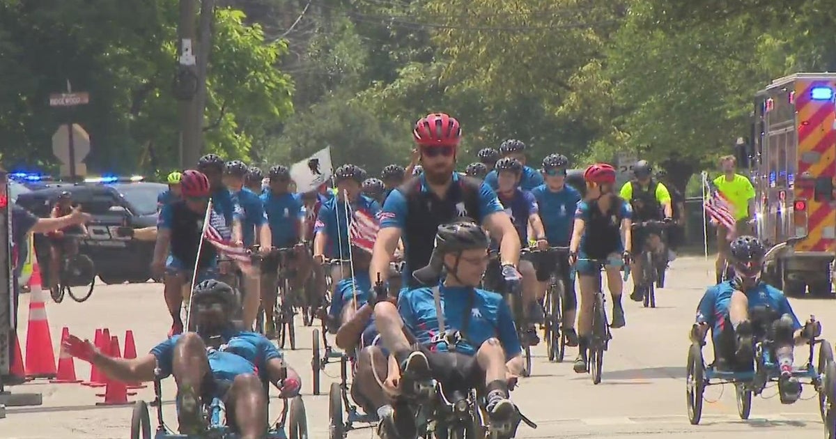 Wounded Warrior Soldier Ride rolls through Chicago - CBS Chicago