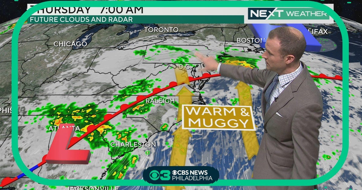 NEXT Weather: Warm and muggy air coming, scattered showers continue ...